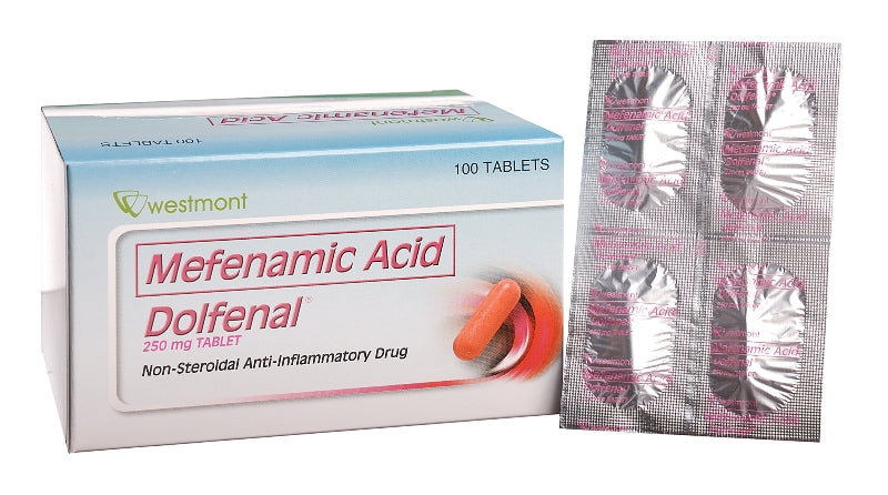 DOLFENAL Mefenamic Acid 250mg Film-Coated Tablet 100's price in the ...