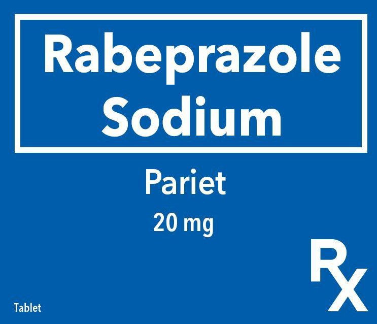 PARIET Rabeprazole Sodium 20mg Tablet 14's price in the Philippines ...