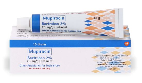 BACTROBAN 2% Mupirocin 20mg / g Ointment 15g price in the Philippines ...