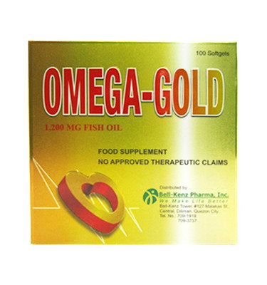 OMEGA-GOLD Purified Fish Oil (EPA/DHA) / D-A-Tocopherol (Vit. E ...